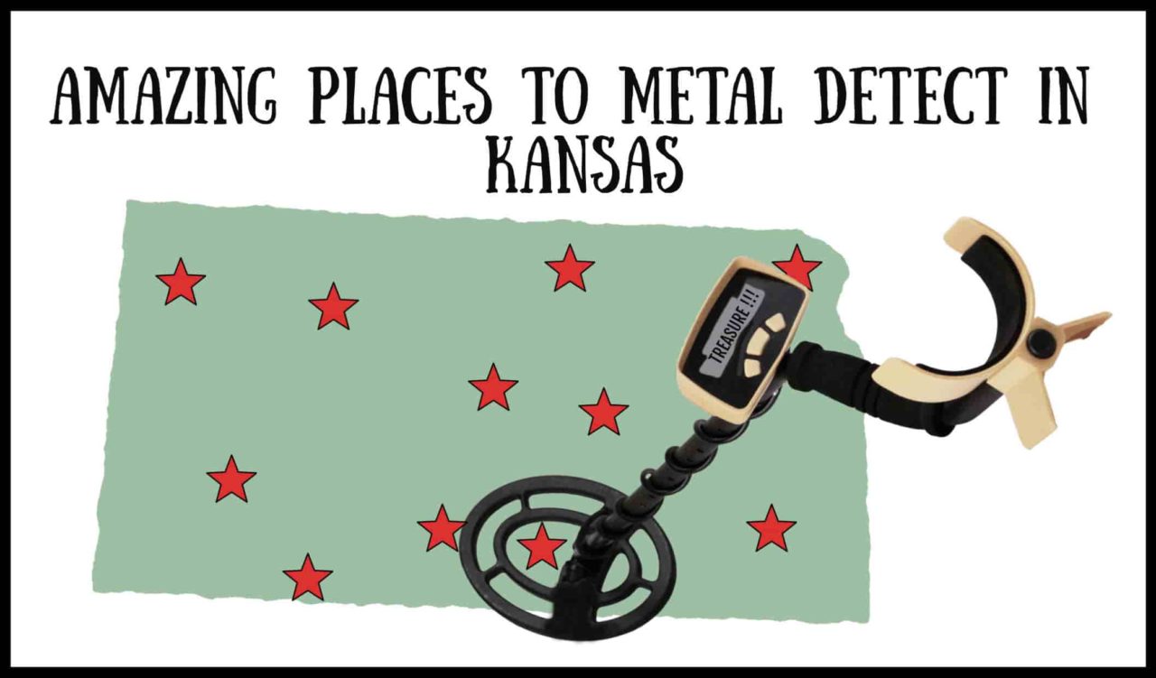 11 Best Places to Metal Detect in Kansas (MAPS INCLUDED) - Metal ...