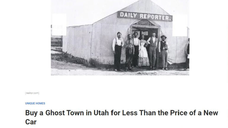 17 Best Ghost Towns in Utah (Maps, Stories, and More!) - Metal ...